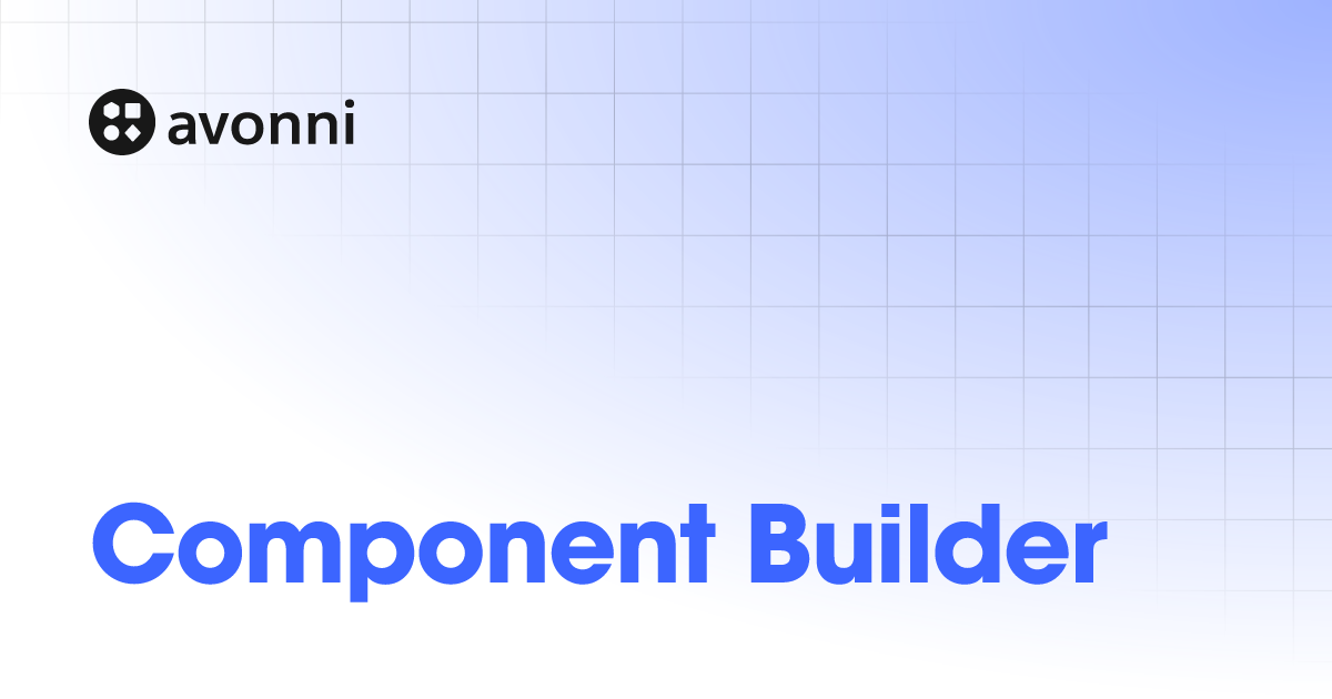 Component Builder | Documentation Hub